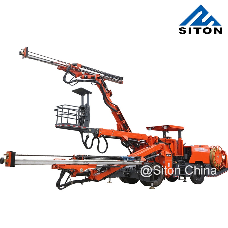 Siton DW2-180 Double-boom Face Drilling Jumbo