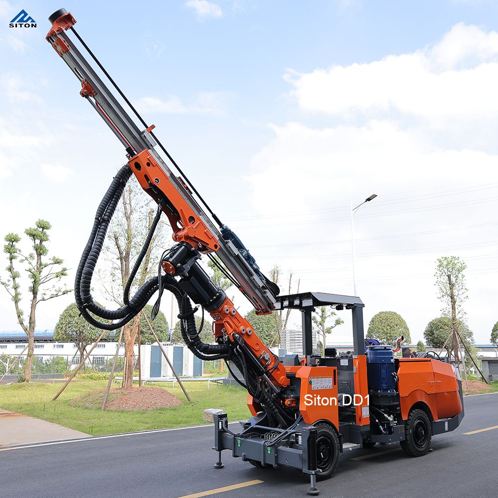 Siton DD1 Low-Profile Face Drilling Rig | Narrow Vein Mining Drill Jumbo