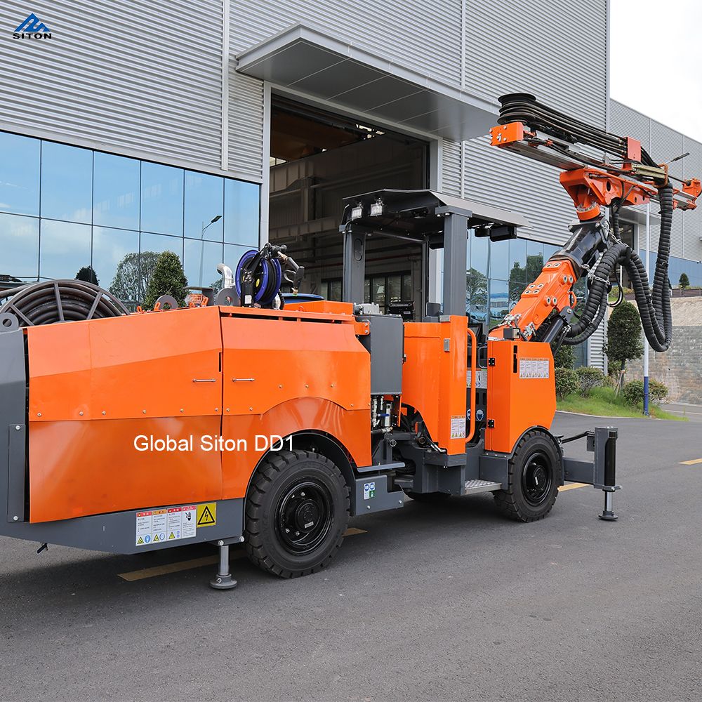 Siton DD1 Low-Profile Face Drilling Rig | Narrow Vein Mining Drill Jumbo