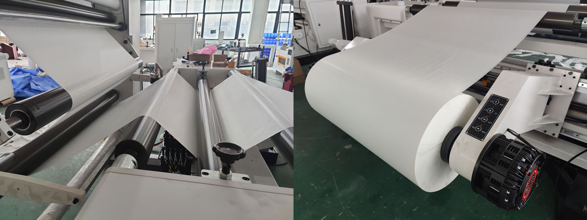 The high-end configuration of Binbao Machinery kraft paper slitter ...