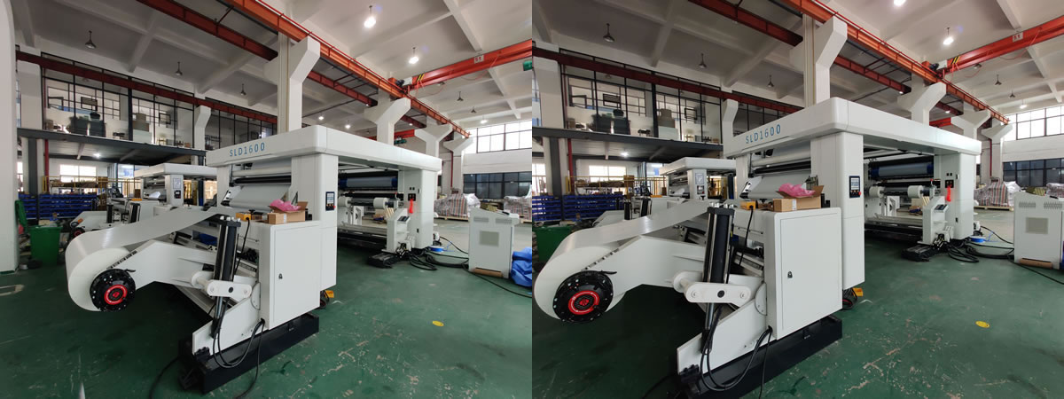 The high-end configuration of Binbao Machinery kraft paper slitter ...
