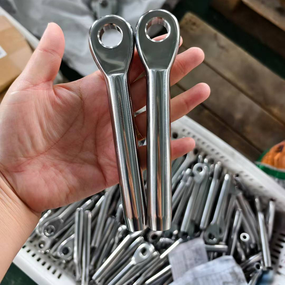 Customized Swage Eye End Fittings Cable Railing Kits Swageless Terminal ...