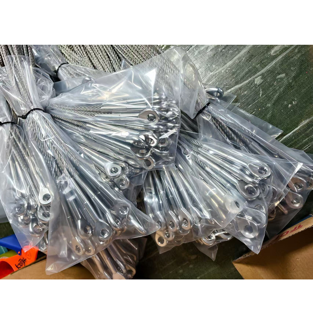 Customized Swage Eye End Fittings Cable Railing Kits Swageless Terminal ...