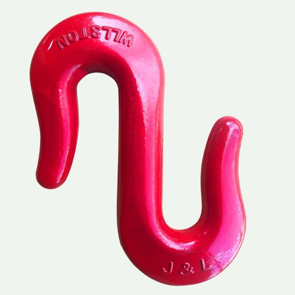 S-type Hook Rigging Two-way Hook S Shape Alloy Steel Crane Hoist Hook ...