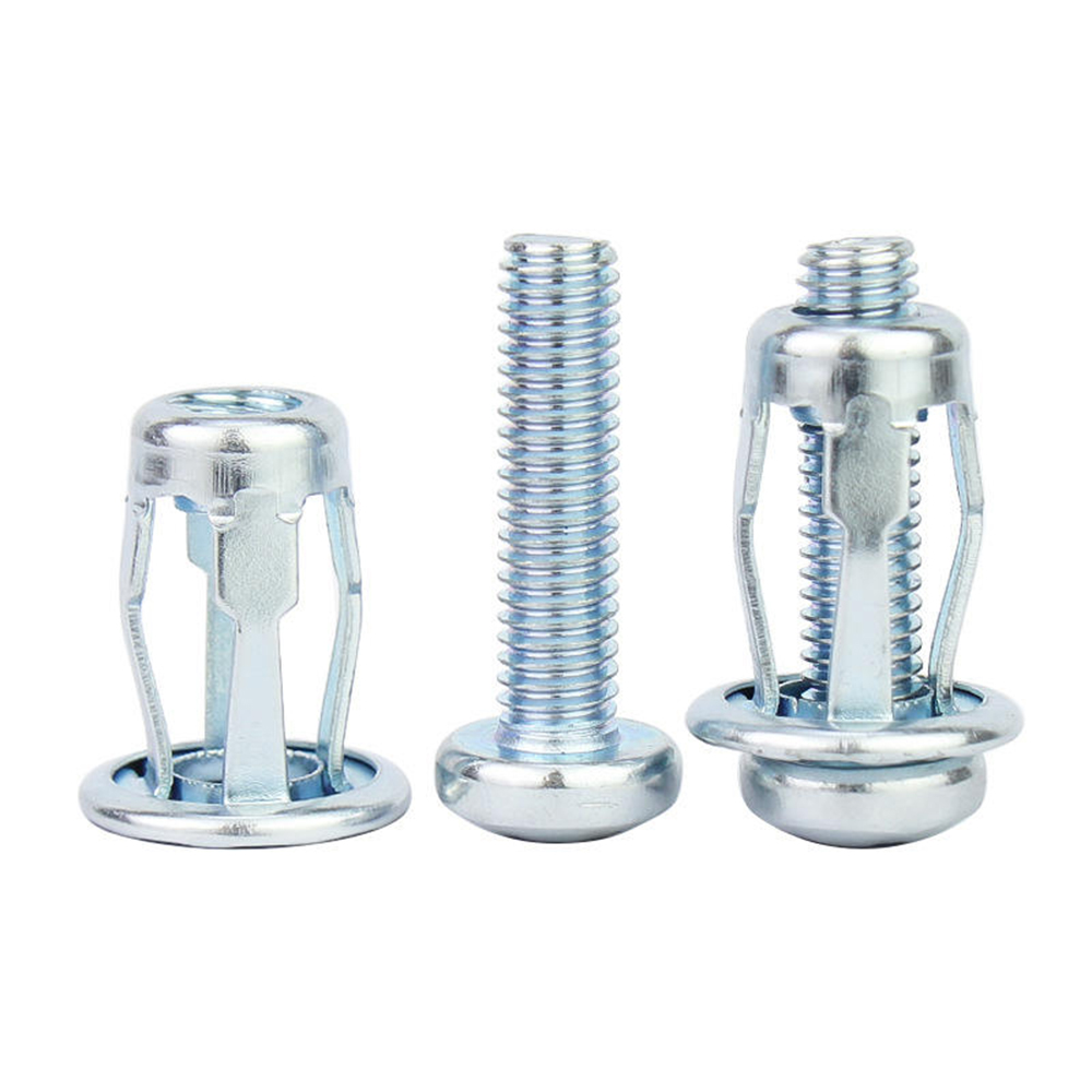 Galvanized Steel Cage Nut Hollow Wall Petal Nuts Expansion Nut Fixings ...
