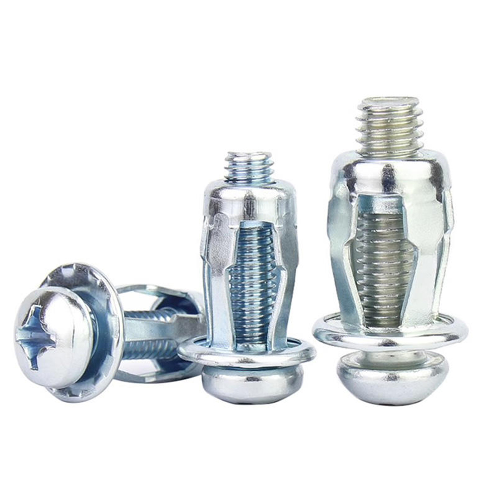Galvanized Steel Cage Nut Hollow Wall Petal Nuts Expansion Nut Fixings ...